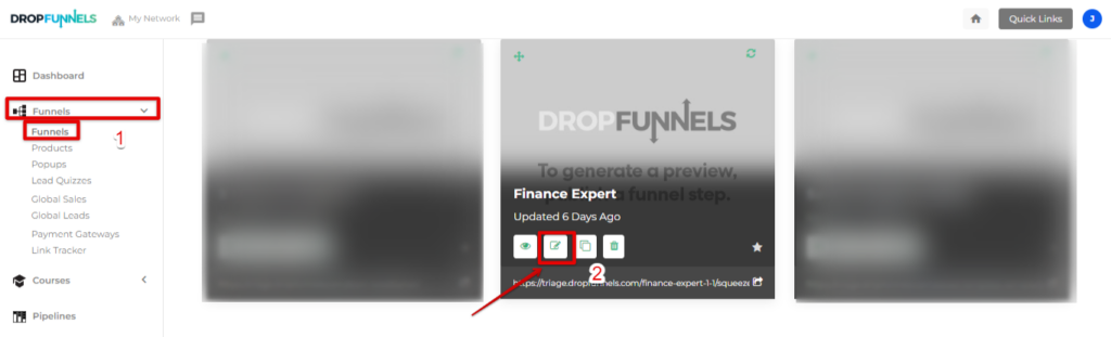 How To Enable Affiliate Badge On Funnel Pages – DropFunnels Support – Home