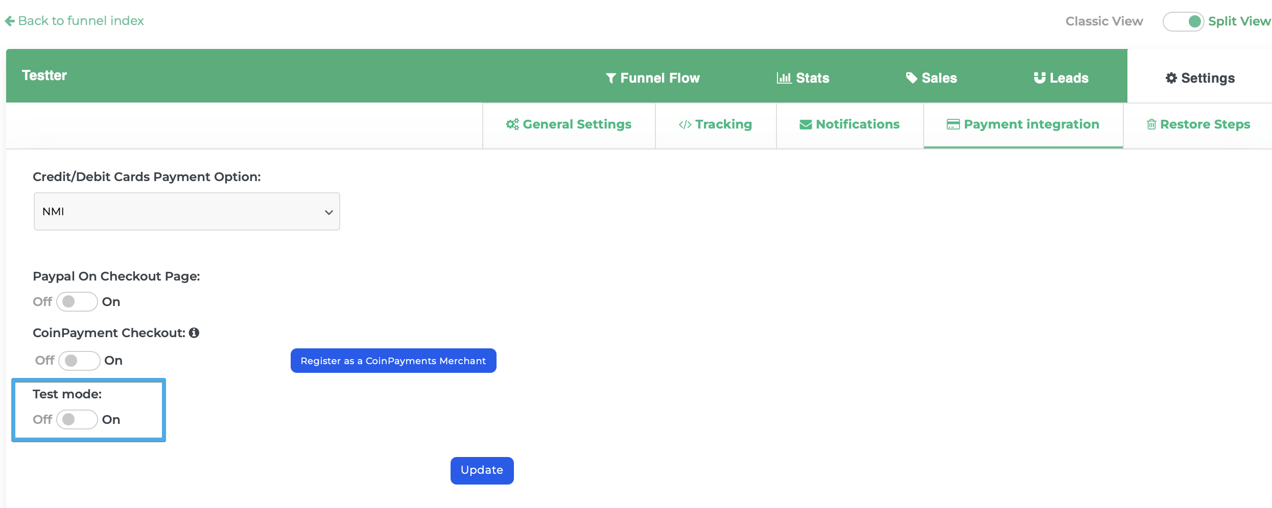 How To Integrate DropFunnels With NMI Payment Gateway – DropFunnels ...