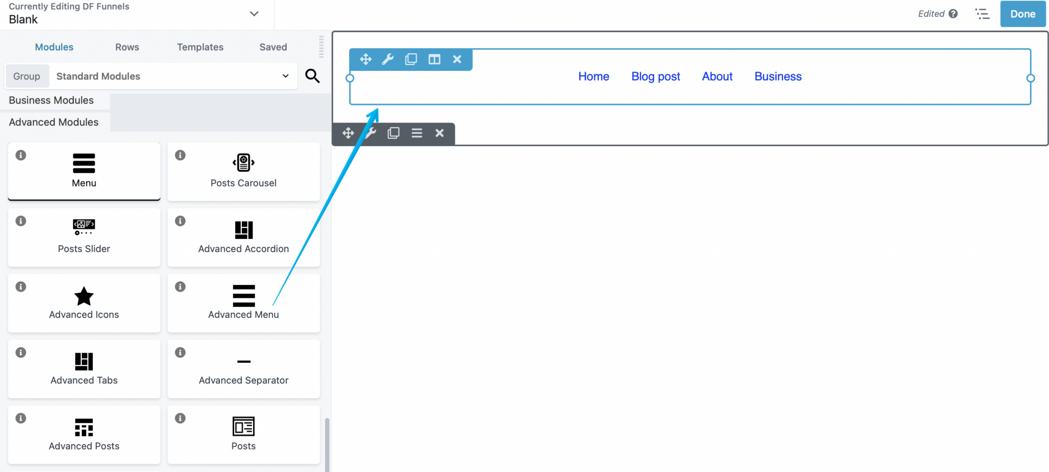 Advanced Menu Module – DropFunnels Support – Home